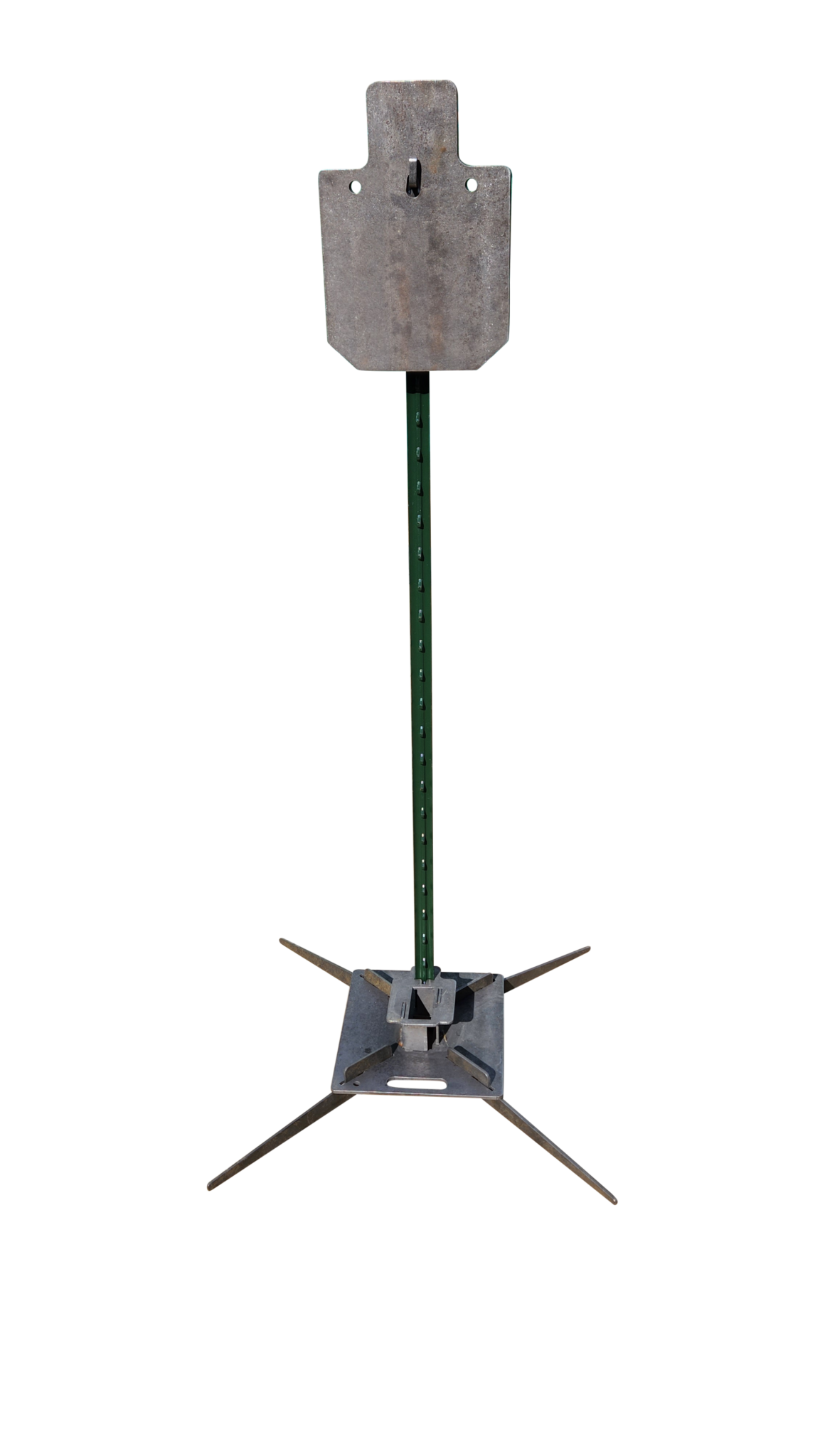 Alpha Silhouette T Post Combo With Stand AR500 TARGETS COM Silhouette alpha-silhouette-t-post-combo-with-stand-ar500-targets-com-silhouette